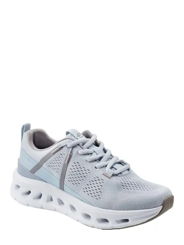 Easy Spirit Rowan Lace Up Sneakers - Light Blue