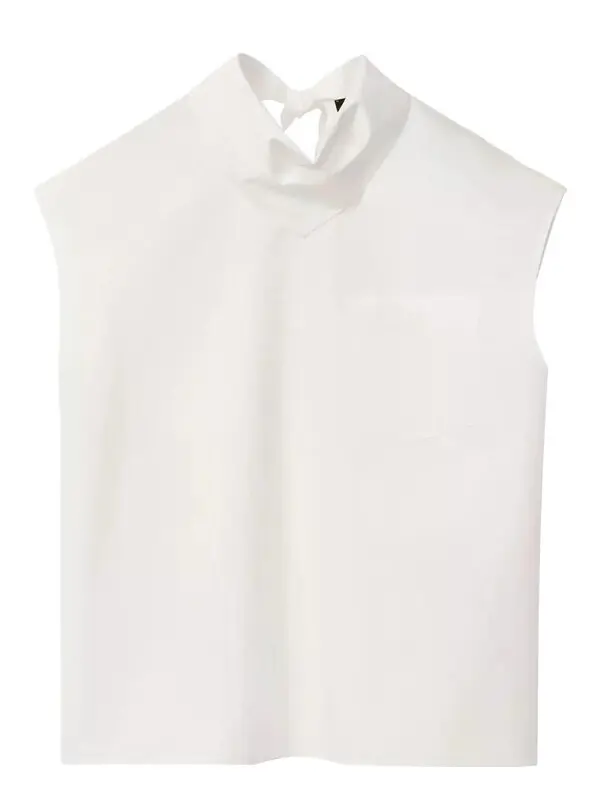 Fabiana Filippi Halterneck Blouse - White