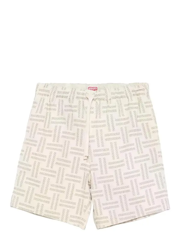 Kenzo Weave Shorts - Neutrals