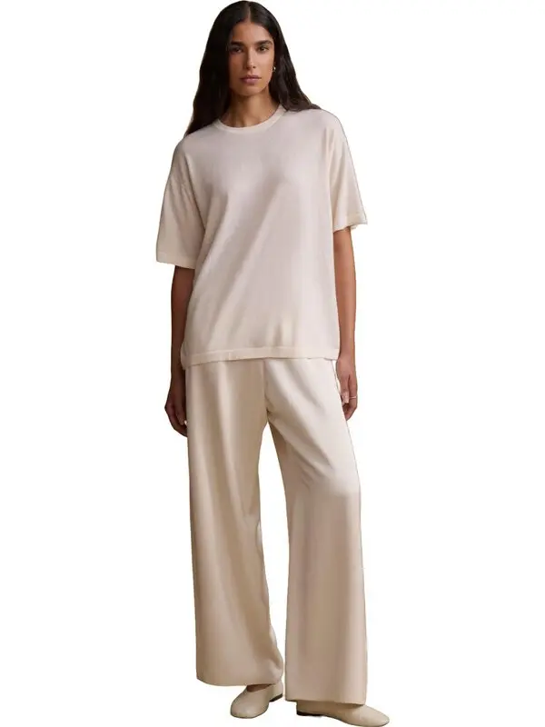 Jenni Kayne Merino T-shirt - Ivory