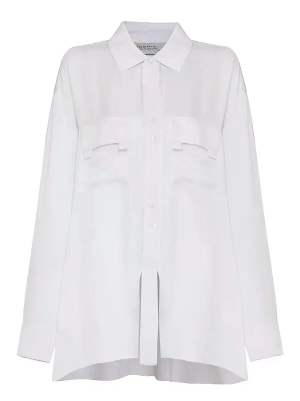GLORIA COELHO Long-sleeved Shirt - White