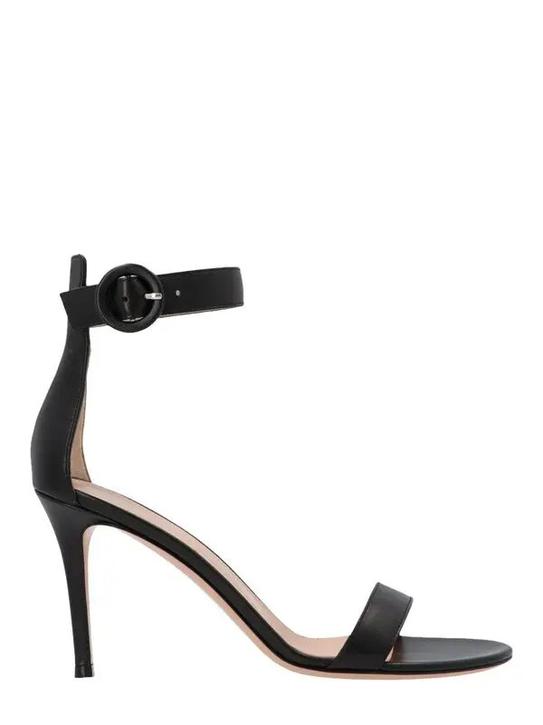 GIANVITO ROSSI Heeled Sandal - Black