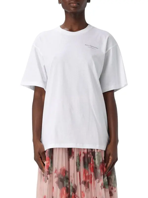 Philosophy Di Lorenzo Serafini Graphic T-shirt - White