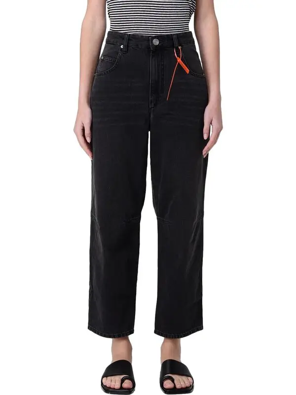 Isabel Marant Étoile Washed Denim Jeans - Black