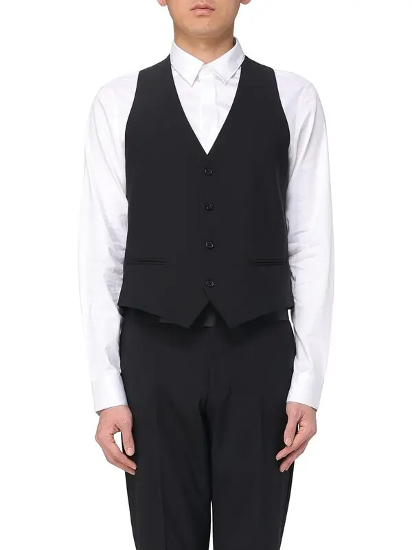 Emporio Armani Suit Vest - Black