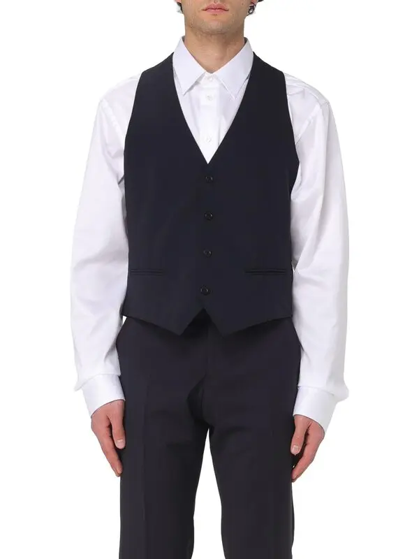 Emporio Armani Suit Vest - Navy