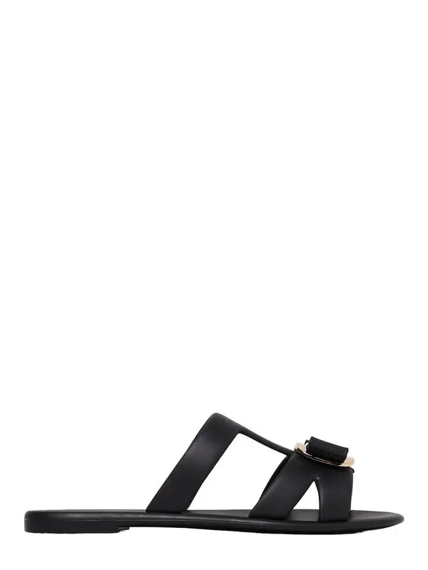 FERRAGAMO Heeled Sandal - Black