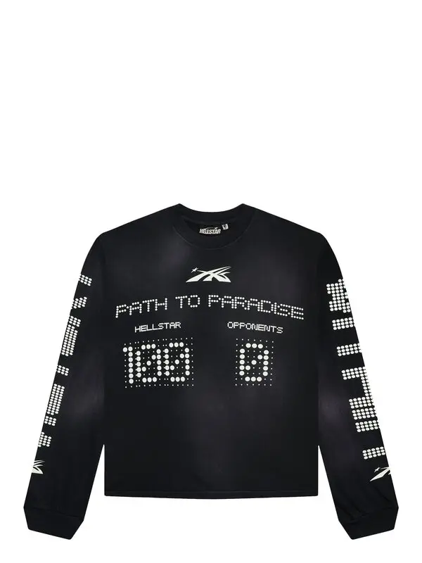 HELLSTAR Scoreboard Long-sleeve T-shirt - Black