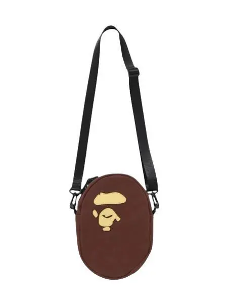 A BATHING APE Ape Head Shoulder Bag - Brown