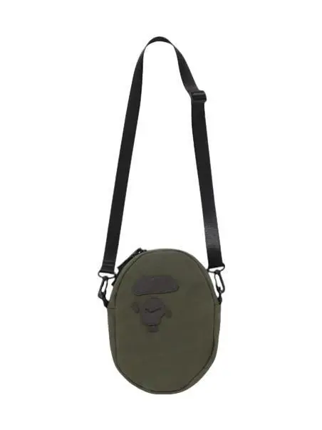 A BATHING APE Ape Head Shoulder Bag - Green