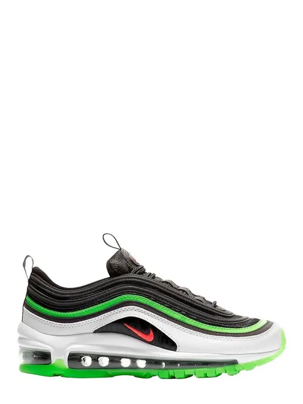Nike Air Max 97 Sneakers - Black/bright Crimson/white