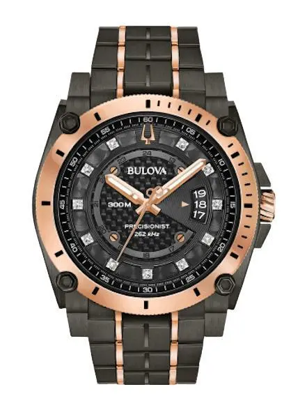 Bulova Precisionist Watch - Stainless Steel
