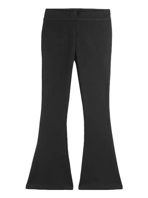 MIGHTLY Organic Cotton Solid Flare Leggings - Black