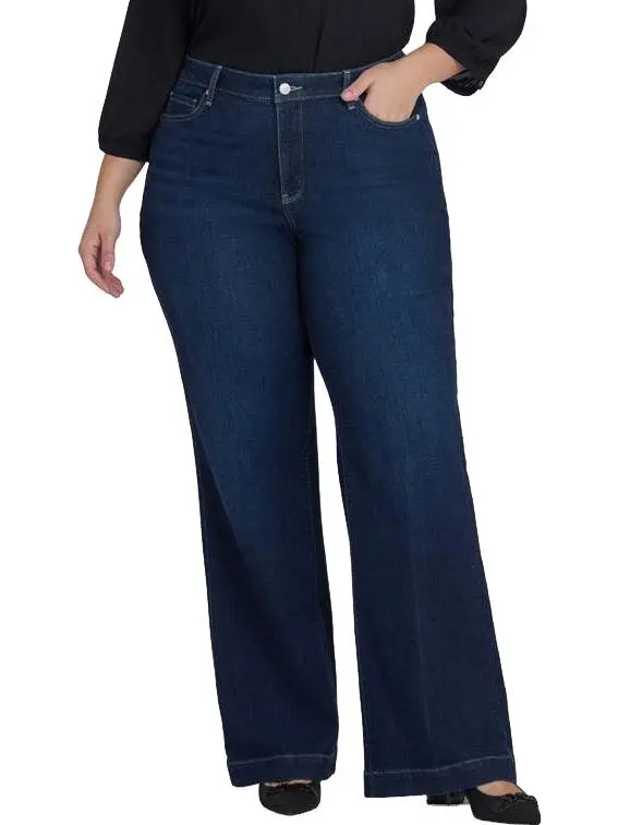 NYDJ Teresa Wide Leg Jeans - Midnight Breeze
