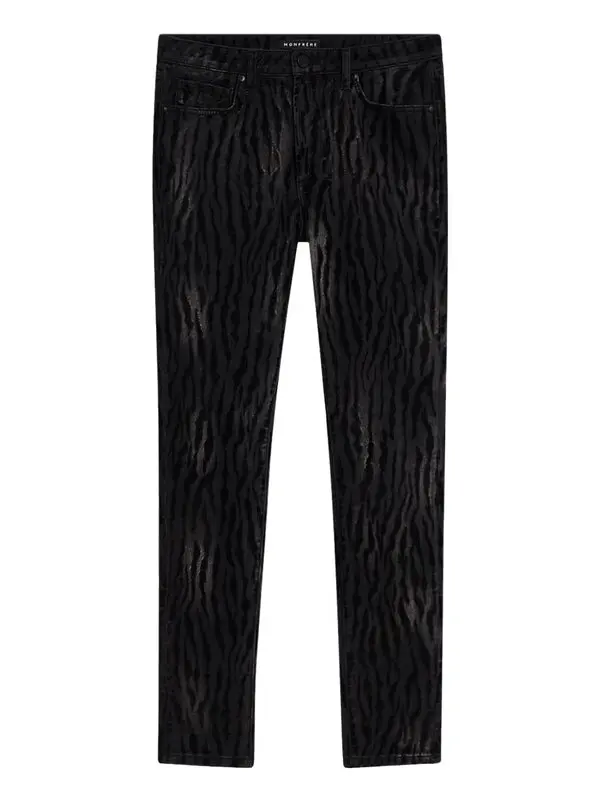 Monfrère Greyson Tiger Skinny Jeans - Noir Tigre