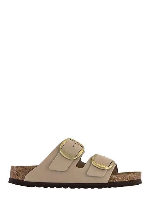BIRKENSTOCK Arizona Double-strap Leather Sandals - Sandcastle Nubuck