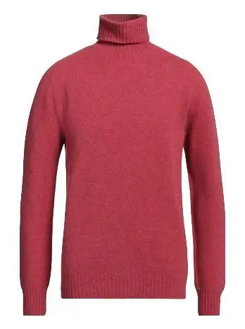 Altea Turtleneck Virgin Wool Sweater - Red
