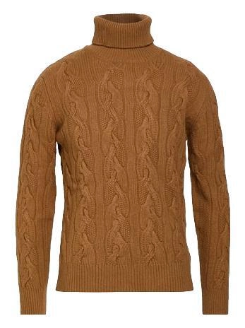Altea Virgin Wool Turtleneck - Beige