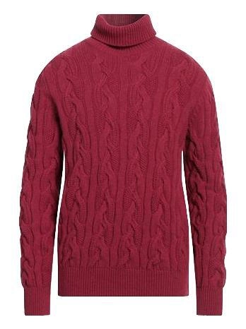 Altea Turtleneck Virgin Wool Sweater - Red