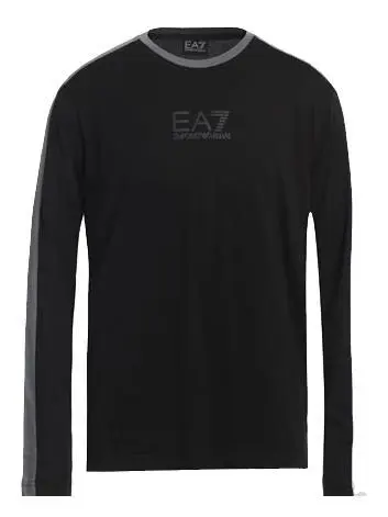 EA7 T-shirt Size Cotton - Black