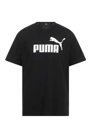 PUMA T-shirt Size Cotton, Elastane - Black