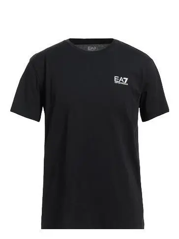 EA7 T-shirt Light Size Cotton - Black