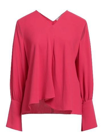 Erika Cavallini Viscose And Acetate Crepe Top - Garnet