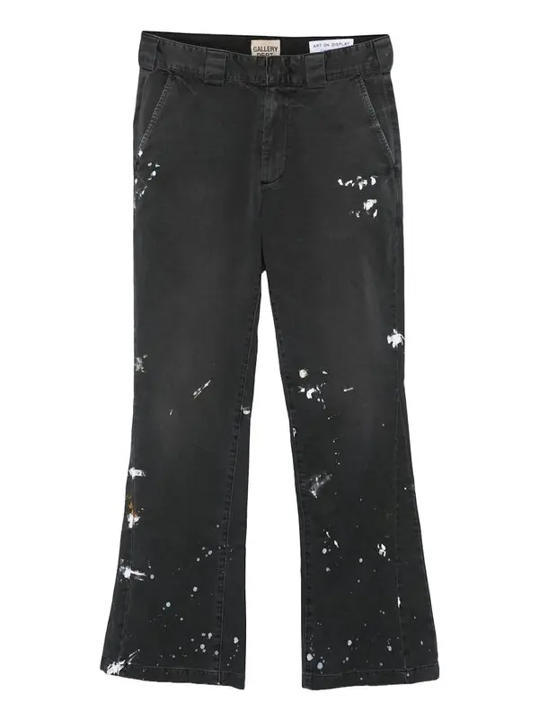 GALLERY DEPT. Chino Flare Pants - Black
