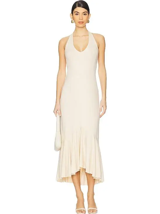 Free People X Alix Midi Dress - Bleached Sand