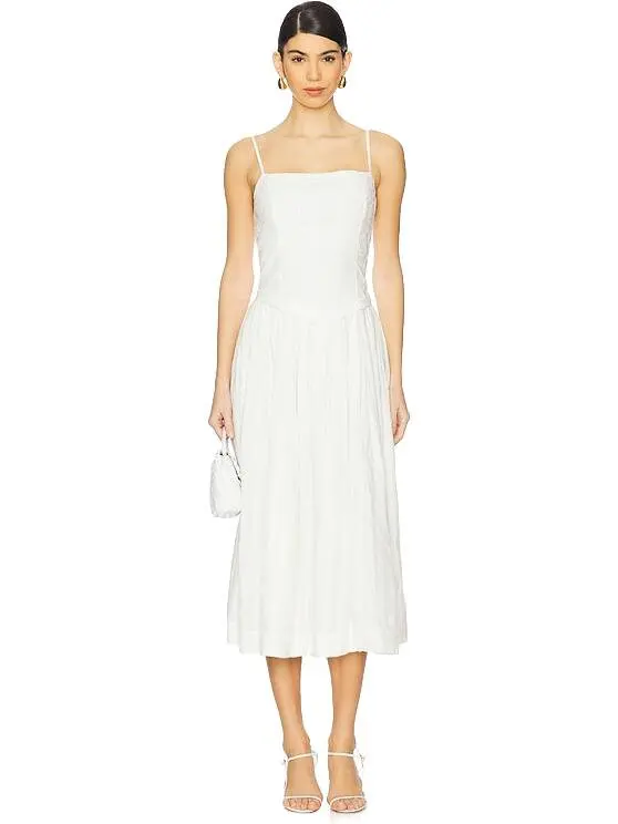 Free People X Salvador Midi Dress - Ivory