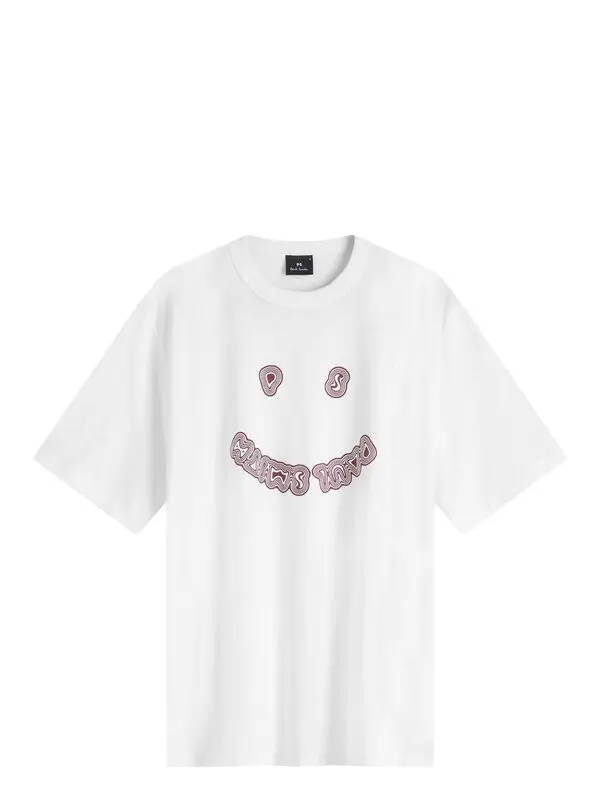 Paul Smith Ps Happy T-shirt - White