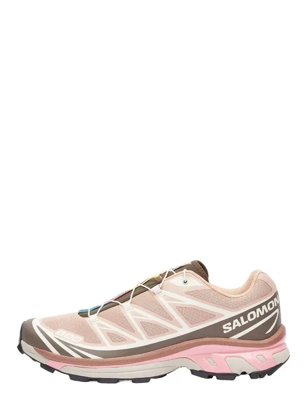 SALOMON Xt-6 Sneaker - Mahogany Rose/earth Brown/flamingo Pink