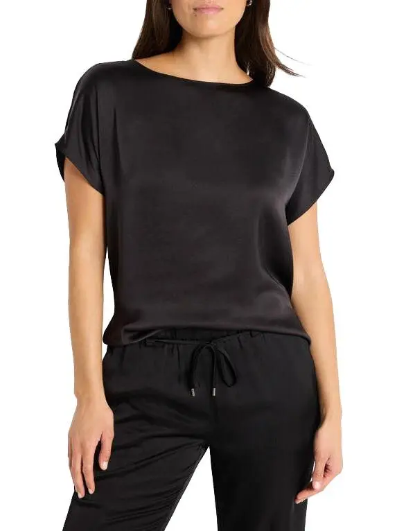 NIC+ZOE Day Gloss Shirt - Black Onyx