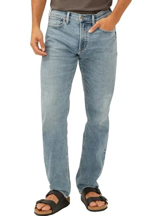 SILVER JEANS CO. Eddie Athletic Fit Tapered Jeans - Indigo