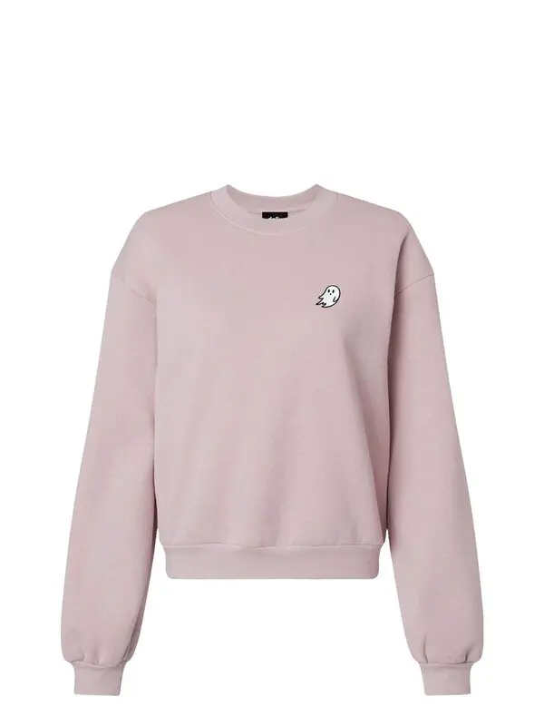 DALIX Relaxed Fit Sweatshirt - Blush