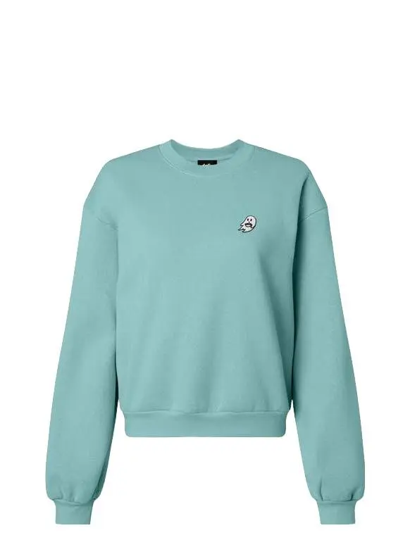DALIX Relaxed Fit Sweatshirt - Arctic Blue