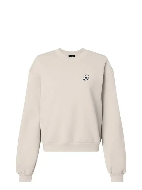 DALIX Relaxed Fit Sweatshirt - Bone
