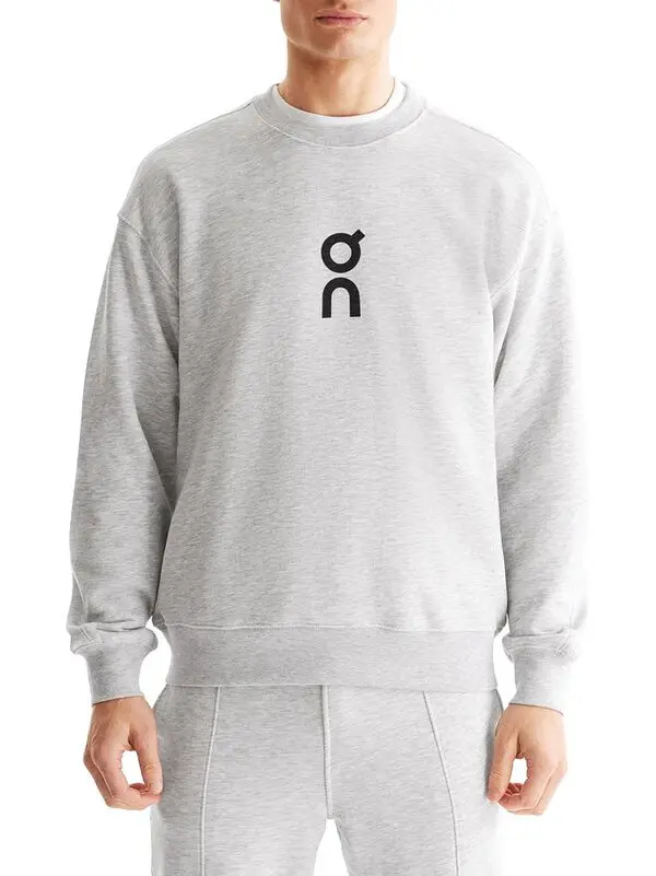 On Club Crewneck Cotton-blend Sweatshirt - Crater