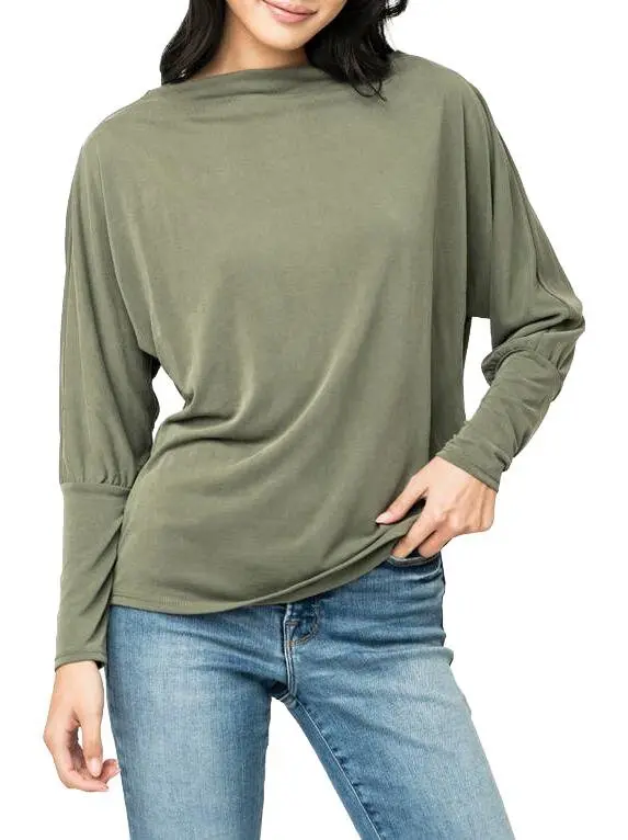 GIBSONLOOK Slouchy T-shirt - Military Green