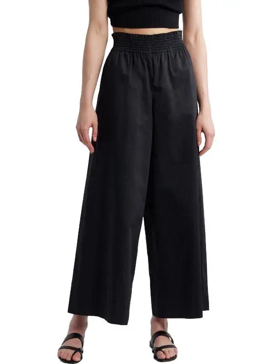 Solid & Striped Twyla Wide Leg Pants - Noir