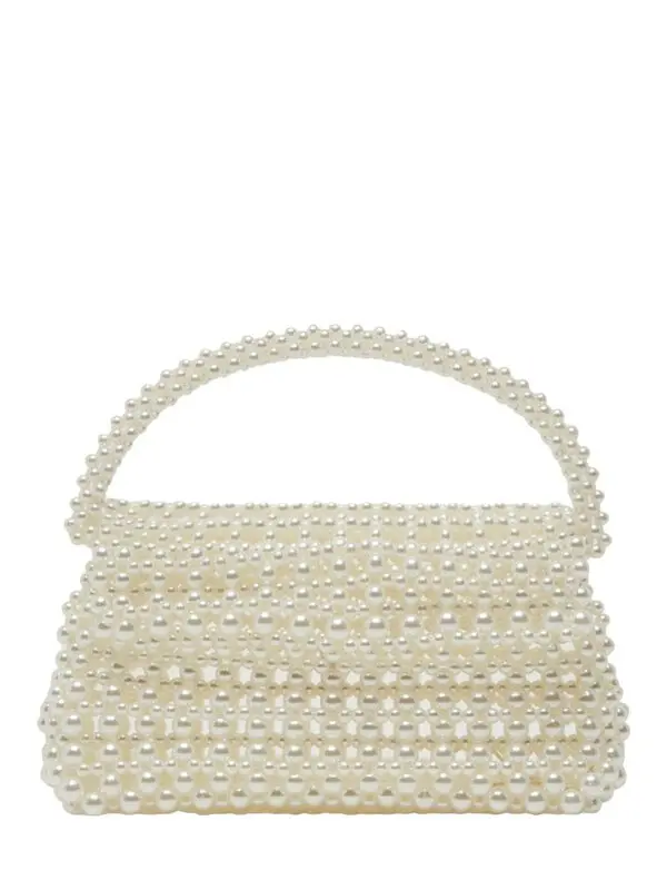 Dolce Vita Elloise Faux Convertible Crossbody Bag - Pearl