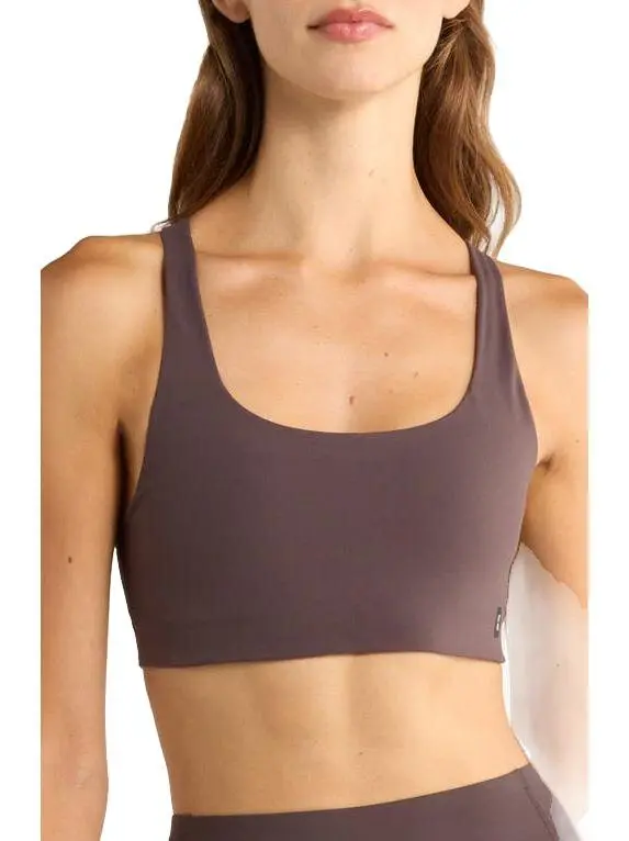 On Studio Sports Bra - Pebble