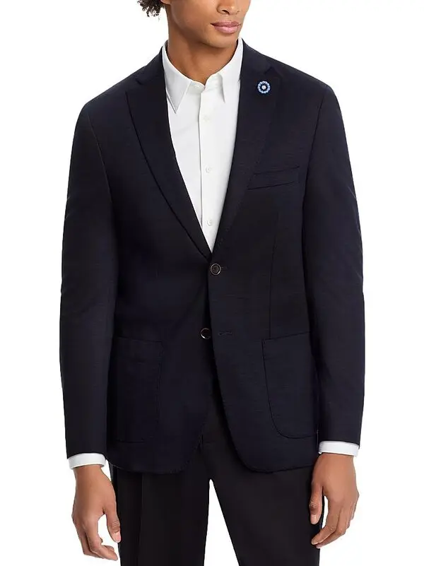Hart Schaffner Marx Soft Knit Sport Coat - Navy