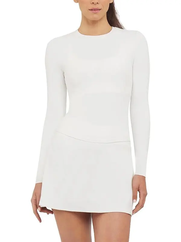 Spanx Onform Contour Long Sleeve - Powder