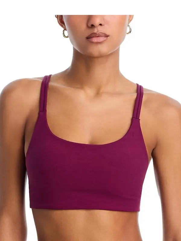 Spanx Be Zero Impact Bra - Plum Berry