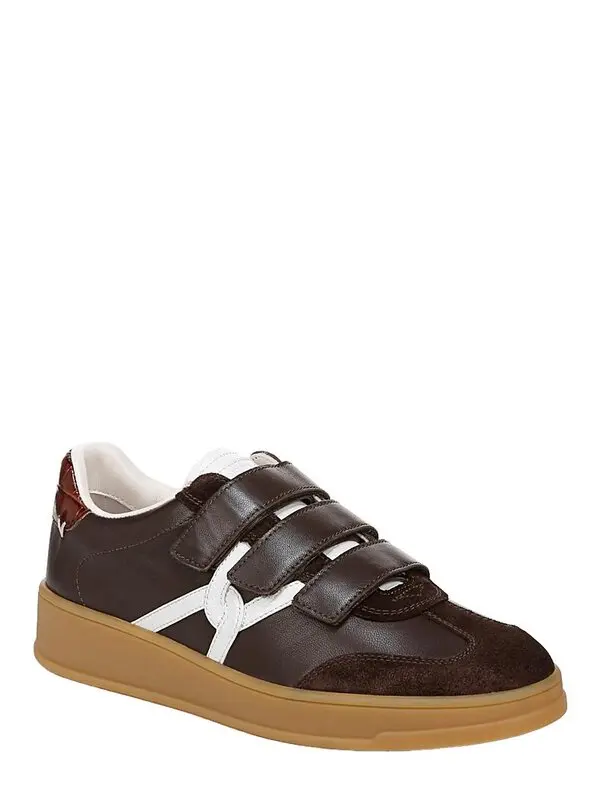 Veronica Beard Reagan Sneakers - Espresso/white