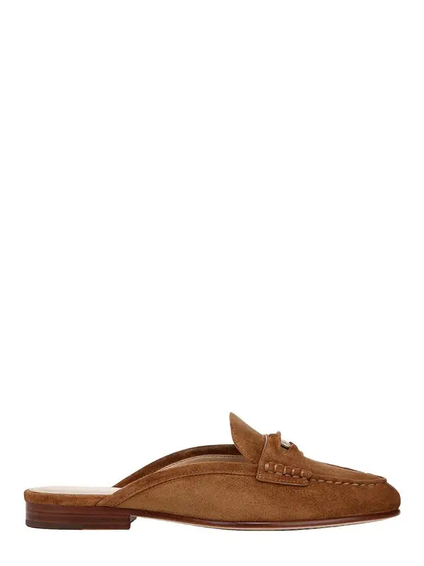 Veronica Beard Penny Mule Flats - Hazelwood