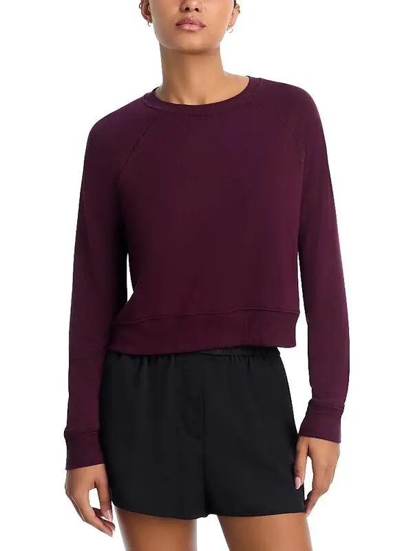 Splits59 Brooks Fleece Sweatshirt - Dark Cherry