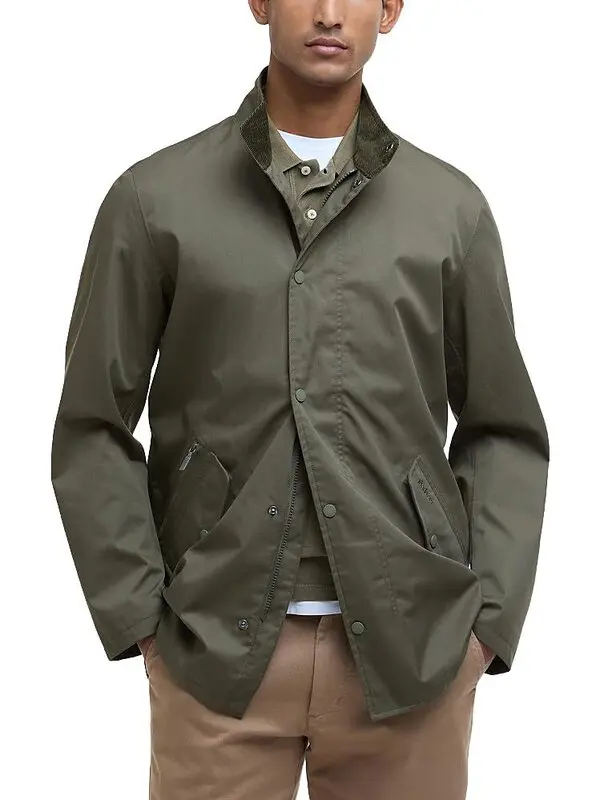 Barbour City Chelsea Regular Fit Waterproof Jacket - Uniform Green