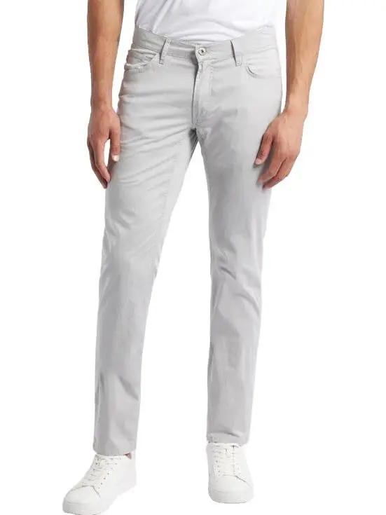 BRAX Chuck U Modern Fit Stretch Cotton Pants - Platin